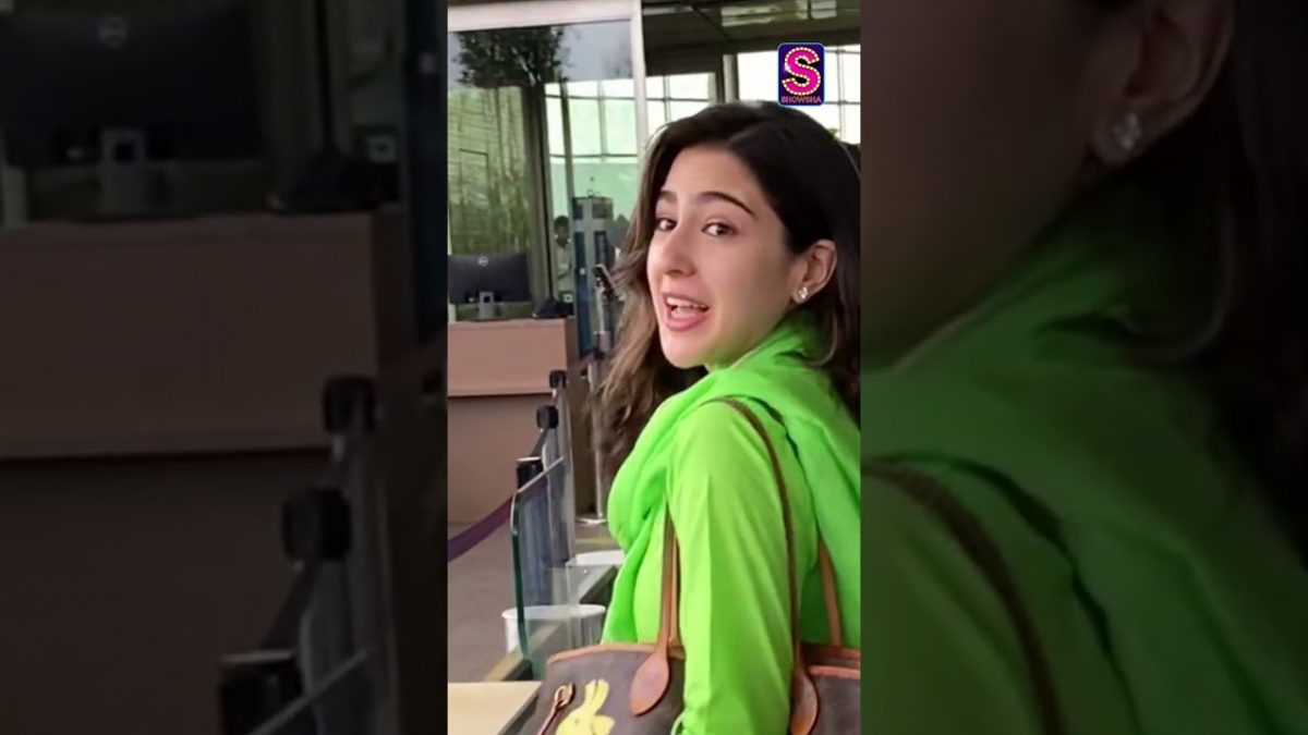 Sara Ali Khan Slays Her Ethnic Look At The Airport, Keeping It Simple ...