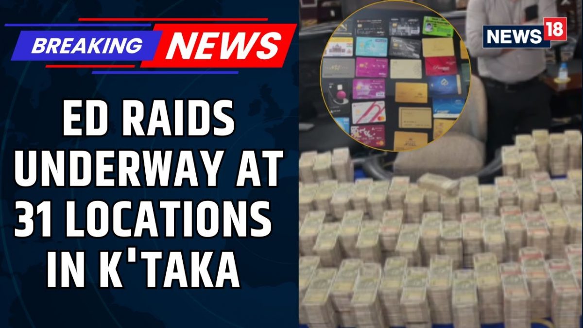 ED Raids 31 Locations In Karnataka And Beyond In Major Gaming-Linked ...