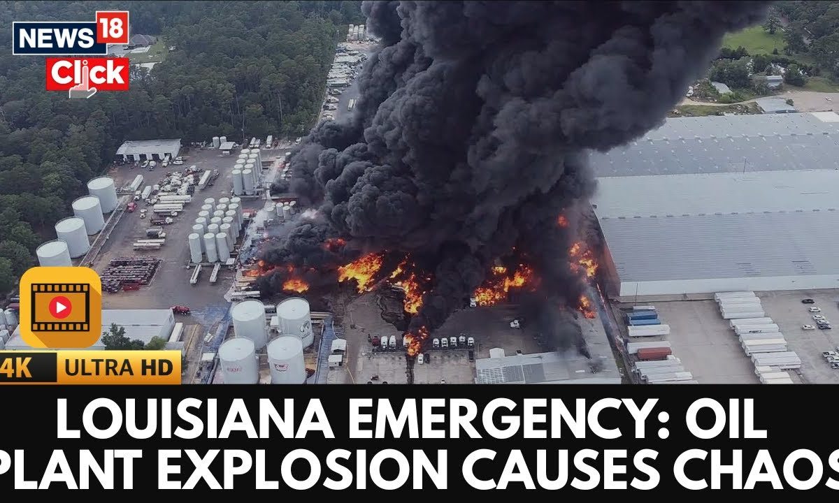 Massive Explosion Rocks Roseland Oil Plant, Triggers Emergency ...