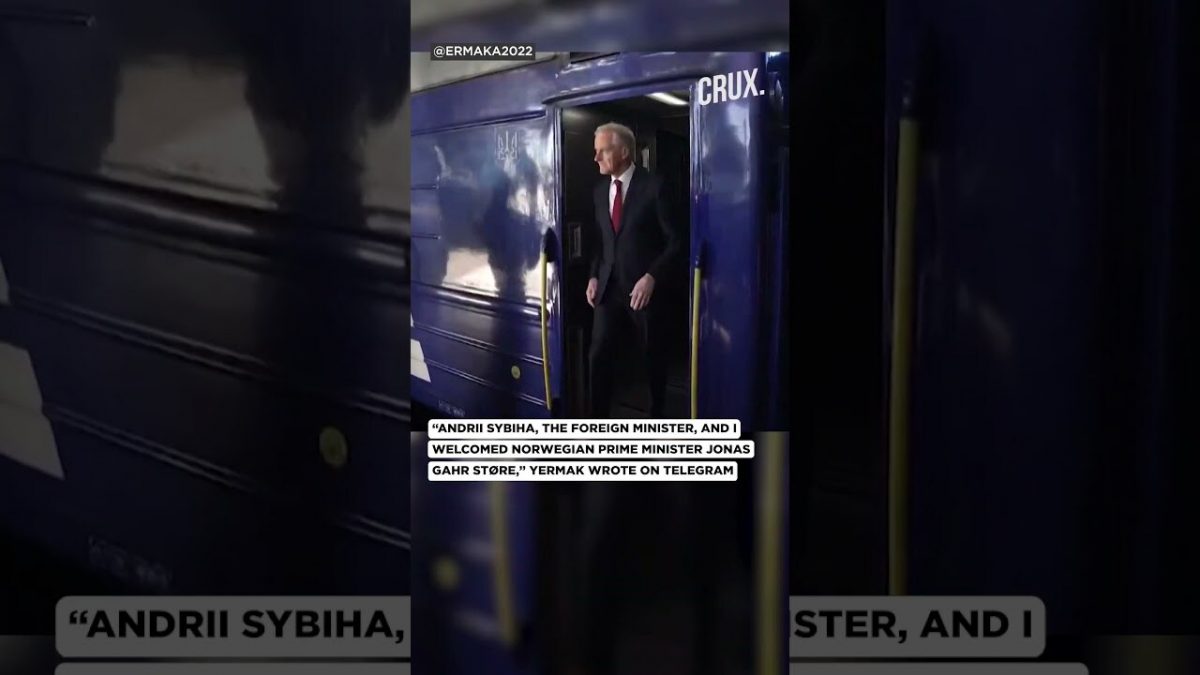 Norwegian PM Jonas Gahr Støre Arrives in Kyiv, Welcomed by Yermak and ...