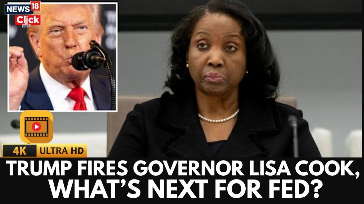 Trump Claims To Have Fired Fed Governor Lisa Cook In An Unprecedented ...