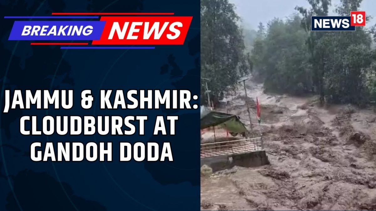 Cloudburst In Gandoh, Doda (J&k) Killed 3 People, 2 In A House Collapse ...