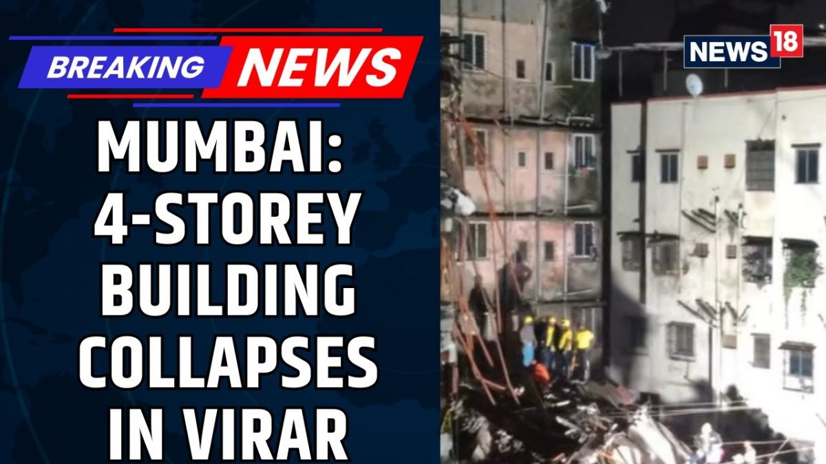 Tragedy in Virar: Four-Story Building Collapse Claims Two Lives, Many ...