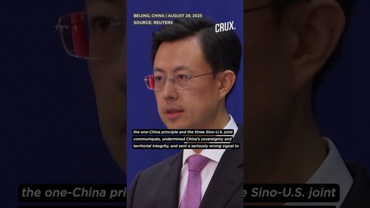 China Slams US Senator’s Taiwan Visit, Alleges Violation of ‘One-China ...