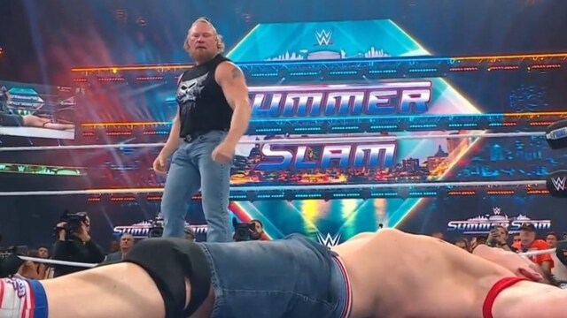 WWE SummerSlam 2025 Highlights: Brock Lesnar Returns After Cody Rhodes Beats John Cena - News18
