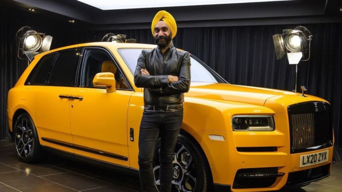 This UK Billionaire Matches Every Turban Colour With A Rolls-Royce ...