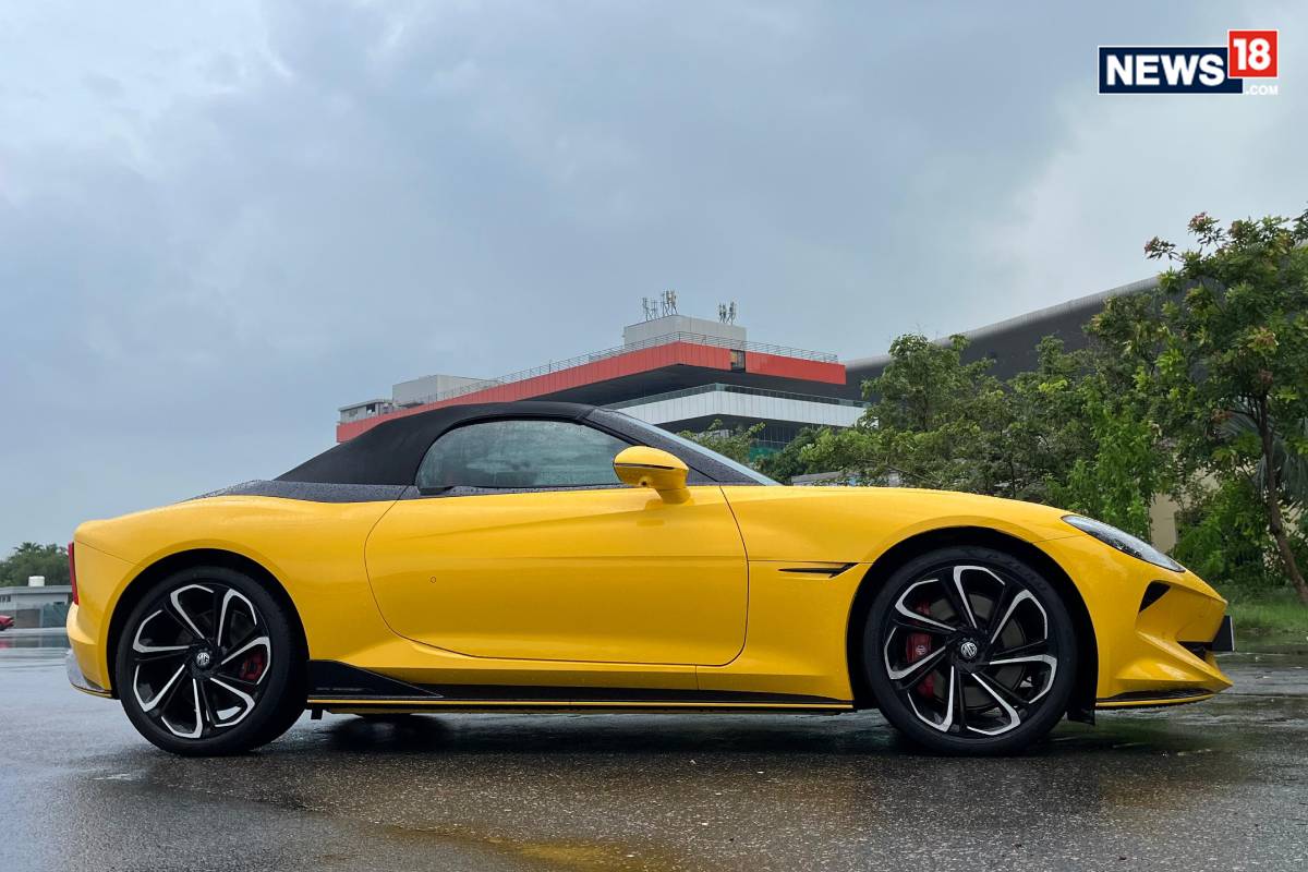 MG Cyberster in Pics: See Design, Road Presence, Features, Interior and ...