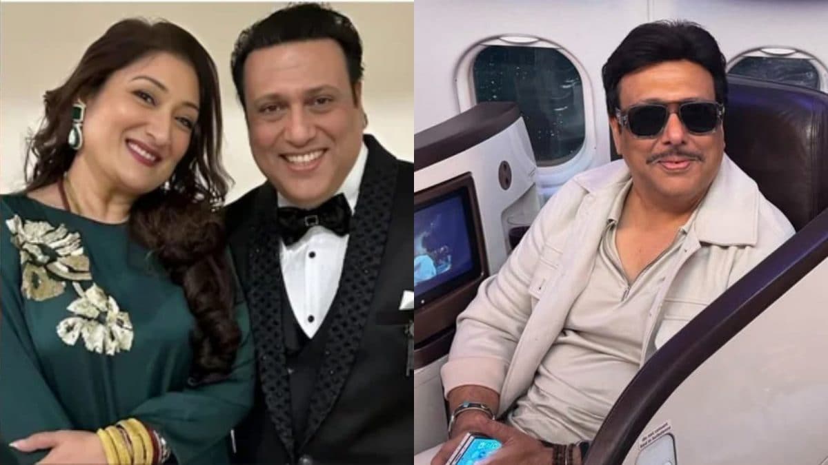 Govinda Poses With Fan On Flight To Bangkok, Netizens Call Divorce ...