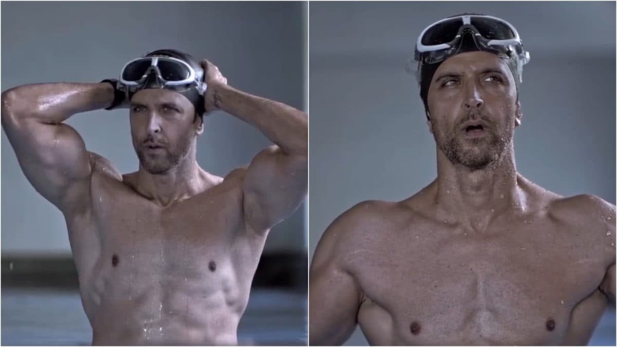 Hrithik Roshan Flaunts His Chiselled Physique, Fans React: ‘Can’t ...