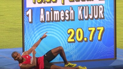 World Athletics Continental Tour: Animesh Kujur Nabs Gold In Men's 200m ...