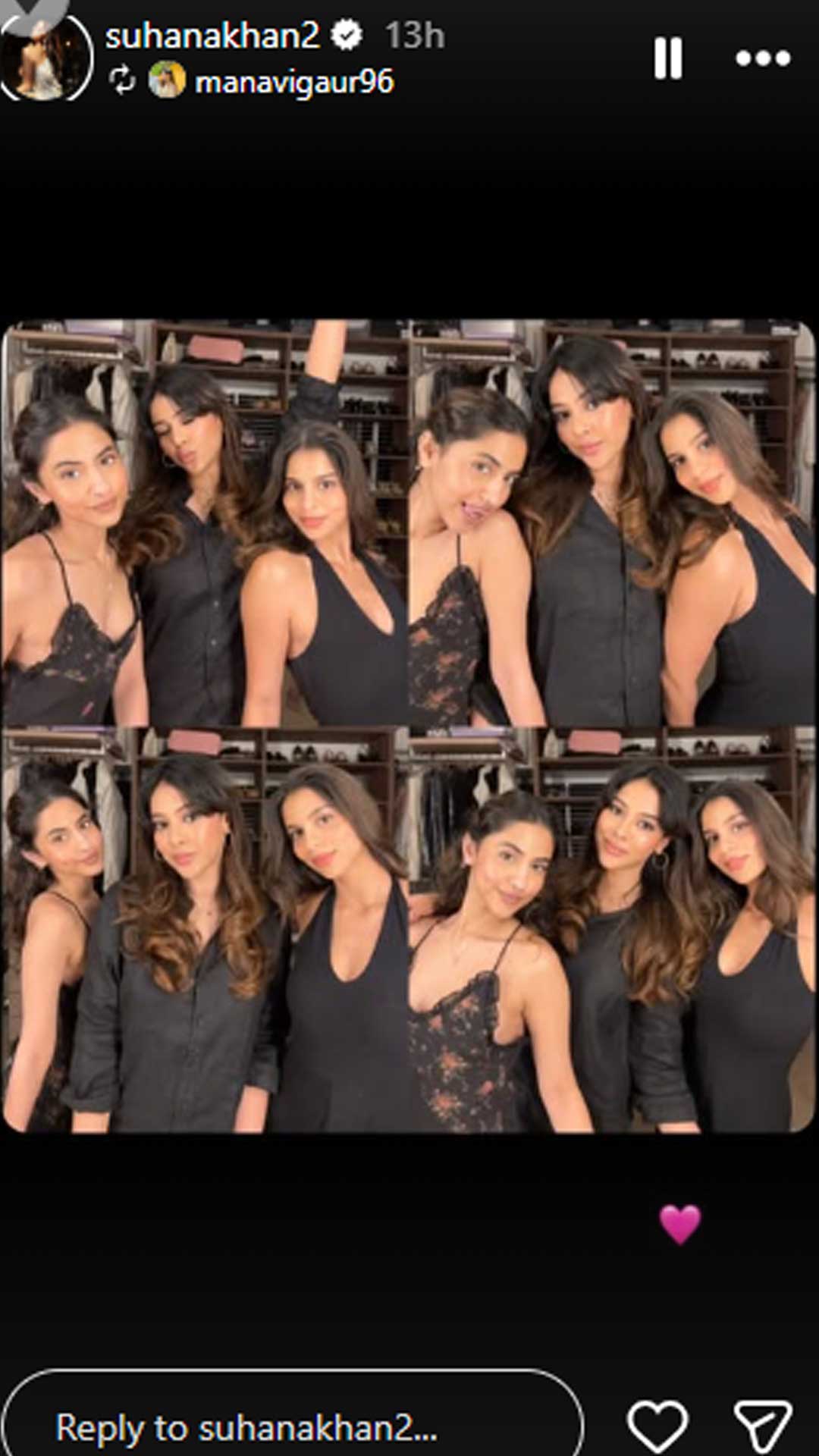 Suhana Khan, Alia Chhiba Serve ‘Sisters Before Mister’ Goals With ...