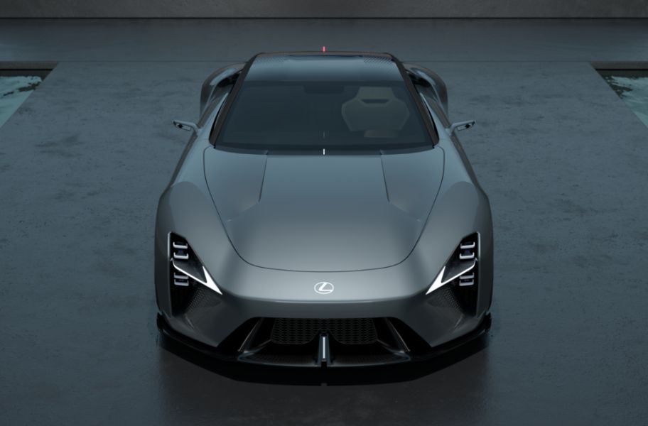 Lexus Shines At Monterey Car Week, Unveils Futuristic Sport Model In ...