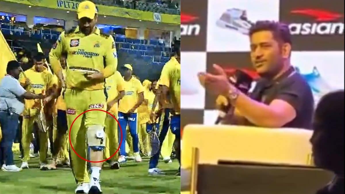 'Ghutne Me Jo Dard Hai...': MS Dhoni's Hilarious Reply Keeps CSK Future ...