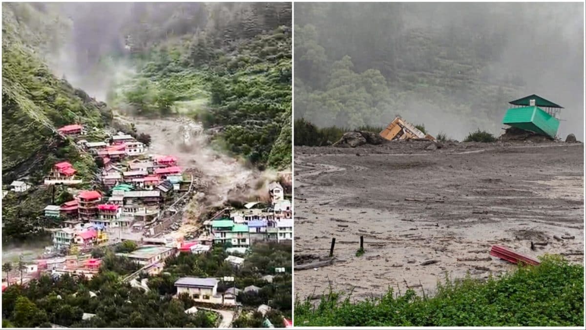 4 Dead, Many Missing As Flash Floods Wipe Out Most Of Dharali Village ...
