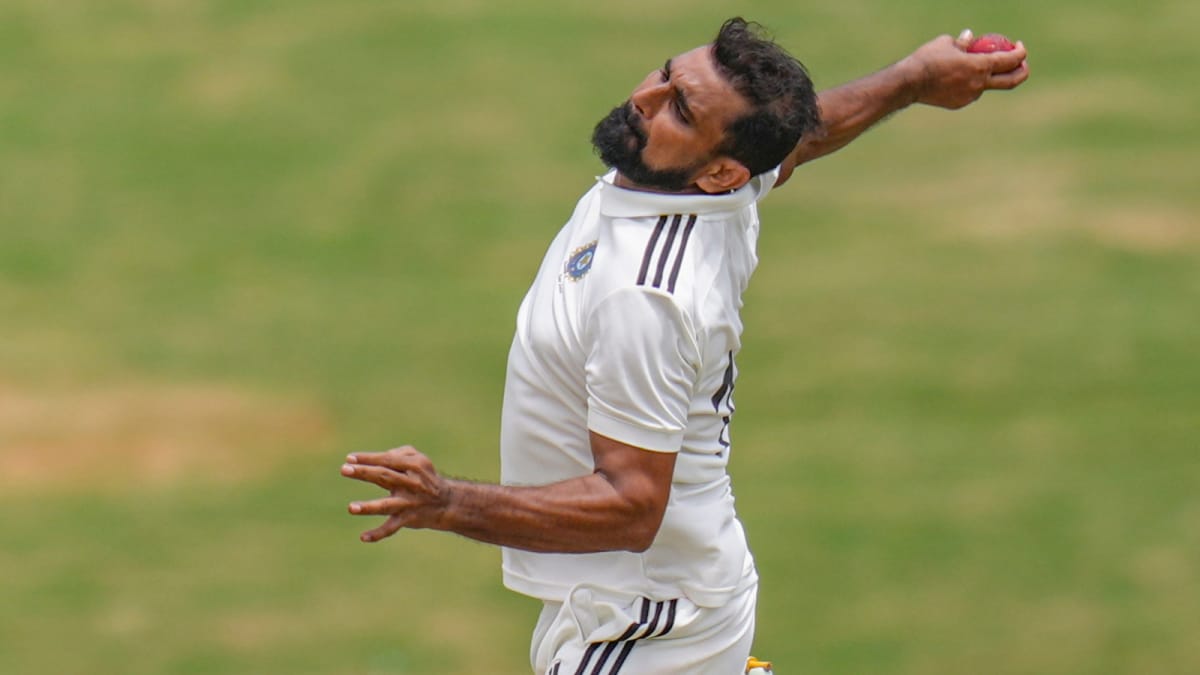 Duleep Trophy 2025: Shami Makes Impressive Return; North Zone 308/6 Vs East Zone On Day 1 ...