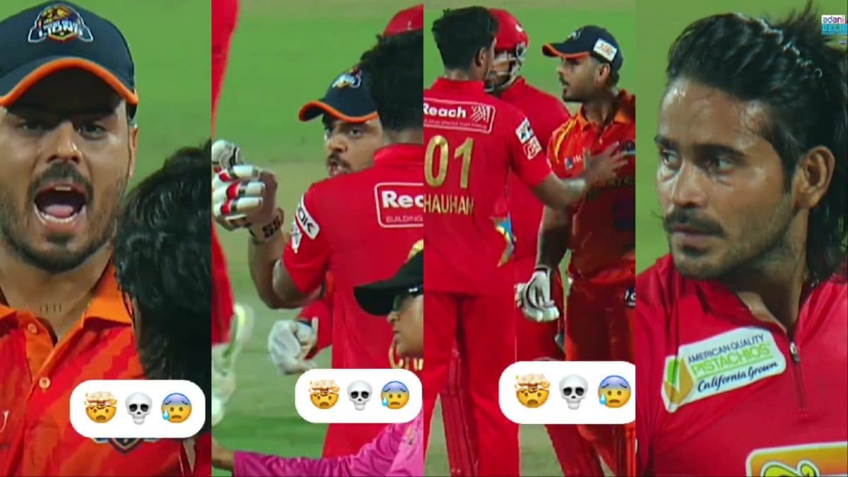 Nitish Rana Loses Cool, Video Of Fight With Digvesh Rathi Goes Viral ...