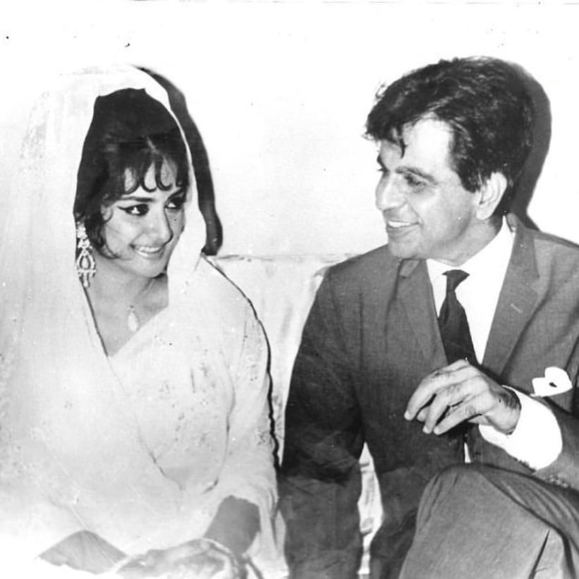 Travel Back In Time With These Classic Photos Of Saira Banu With Dilip ...