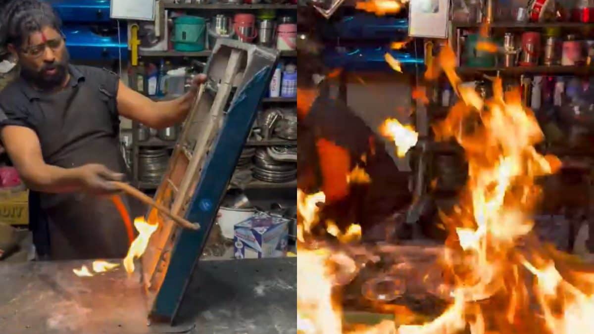 Gas Stove Explodes During Repair, Mechanic's 'Stormy Style' Goes Viral ...