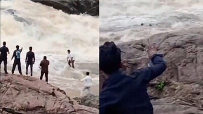 Man Swept Away While Filming Reels At Duduma Waterfall In Odisha ...