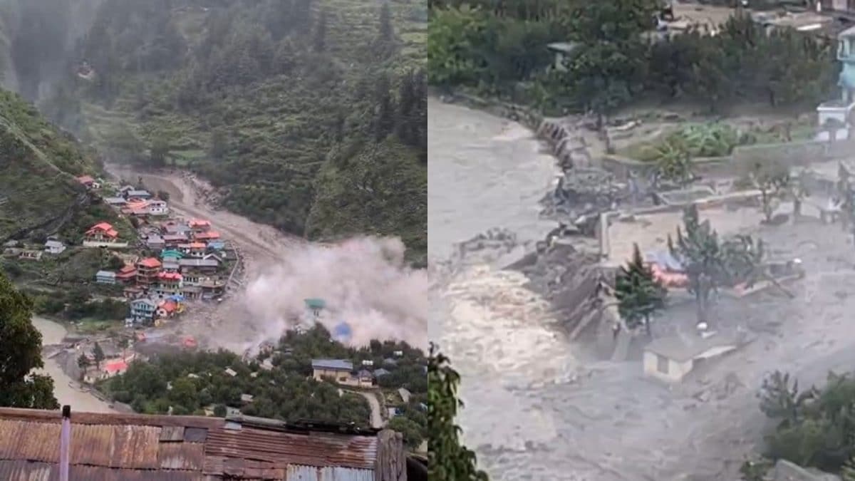 Uttarakhand Flash Flood Horror Caught On Camera: Raging Water Topples Buildings, Sweeps ...