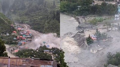 Uttarakhand Flash Flood Horror Caught On Camera: Raging Water Topples ...