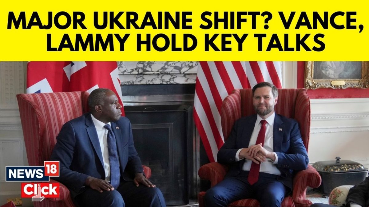 Vance And Lammy Hold Talks With Ukrainian Security Officials Ahead Of ...
