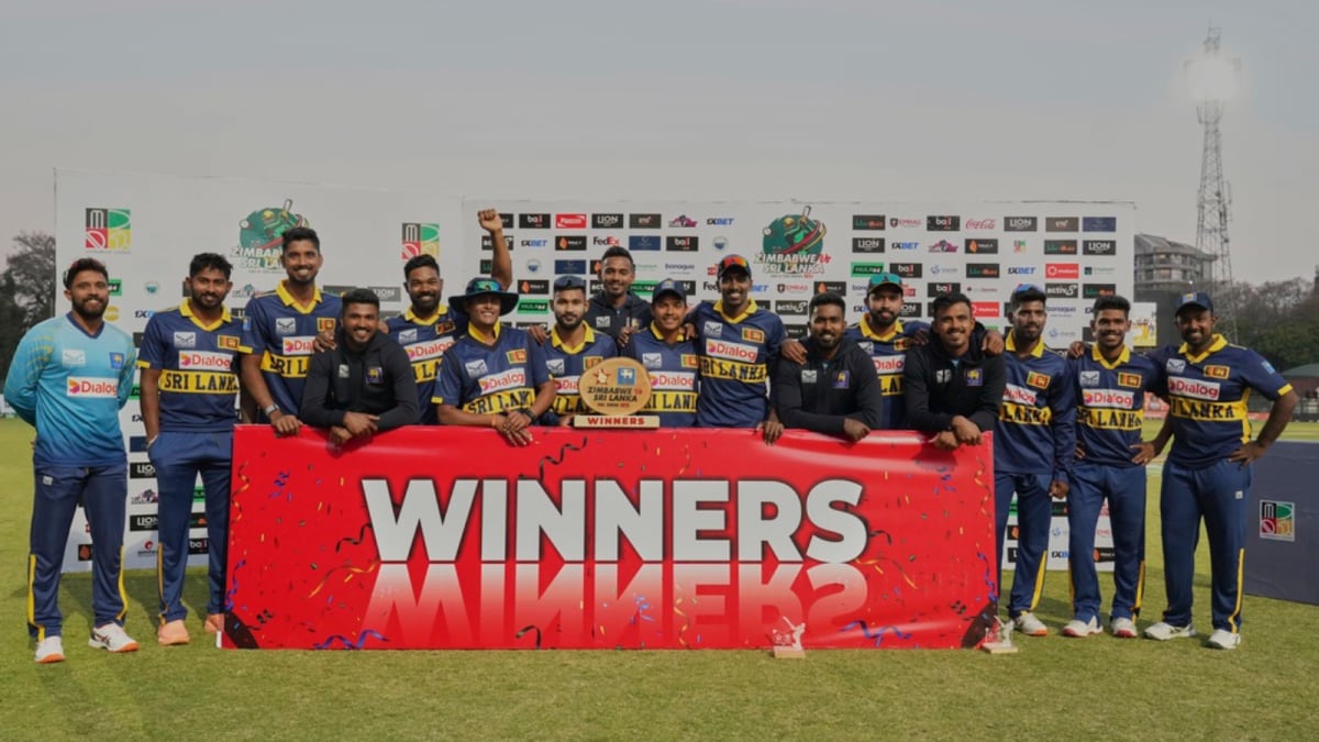 ZIM Vs SL, 2nd ODI: Pathum Nissanka Hundred Seals Sri Lanka's Series ...