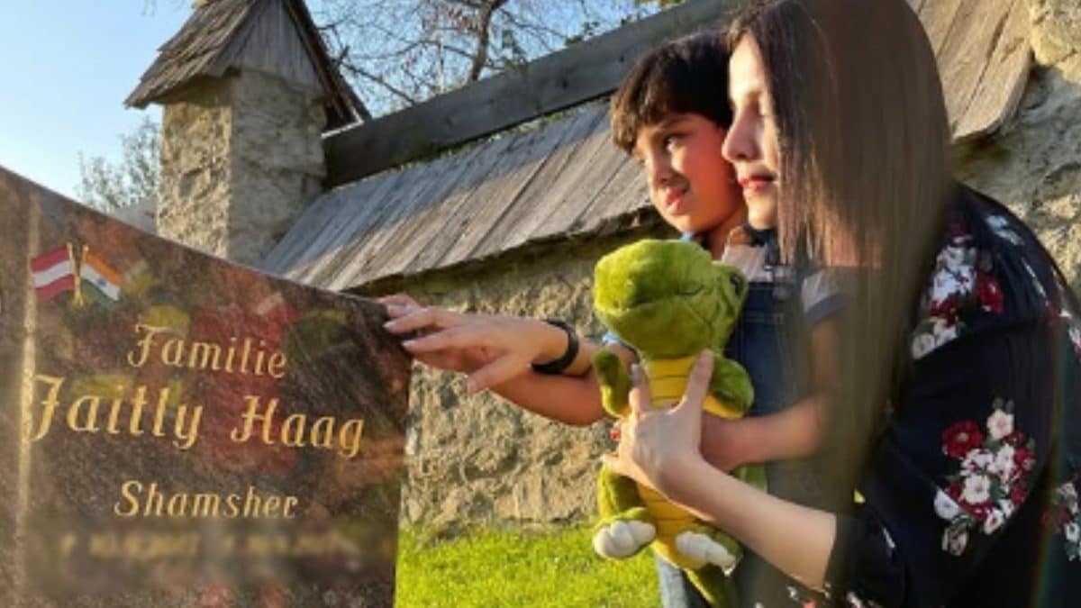 Celina Jaitly Visits Late Son Shamsher's Grave, Recalls 'Not Being Able To Do Anything' To Save ...