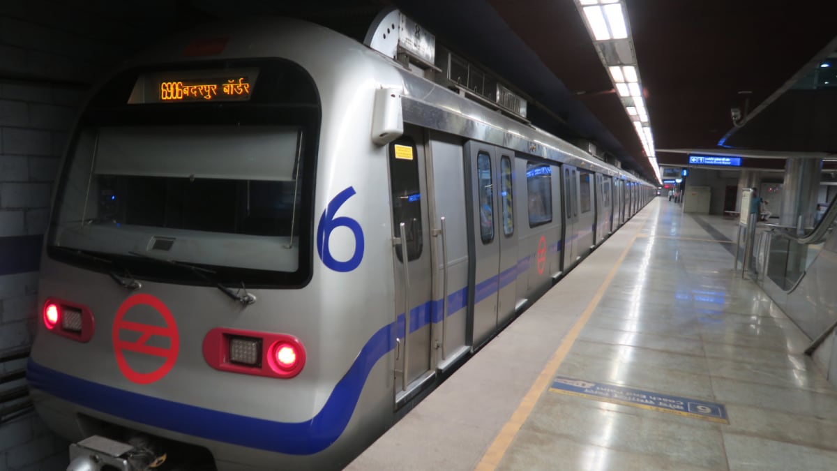 With 34 Stations And Heritage Sites, Violet Line Metro Connects Delhi ...