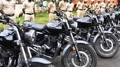 Watch: Karnataka MLA Gives 13 Honda Bikes To Cops From 'Development ...