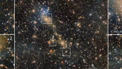 700 Million Light-Years Away, One Galaxy Steals Stars From Another ...