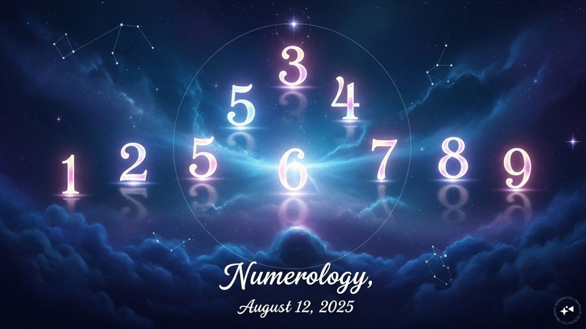 Numerology, August 12, 2025: Energetic 3, Focused 5, Lucky 7 — Your Day ...