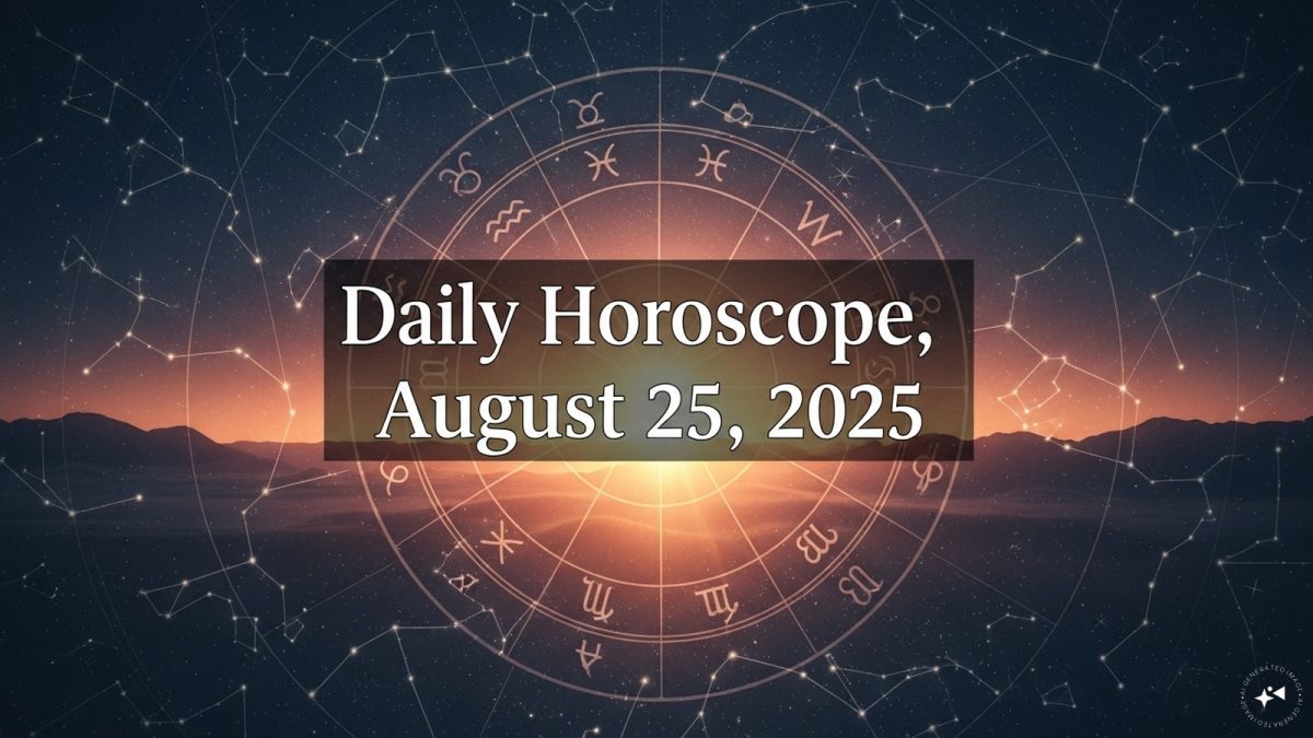 Horoscope Today, August 25, 2025: Leo’s Warmth, Virgo’s Focus — Your ...