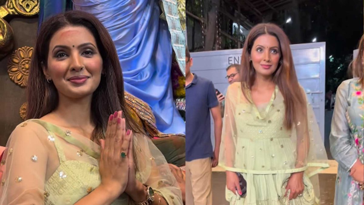 Geeta Basra Seeks Blessings At Lalbaugcha Raja Ahead Of Mehar Release ...