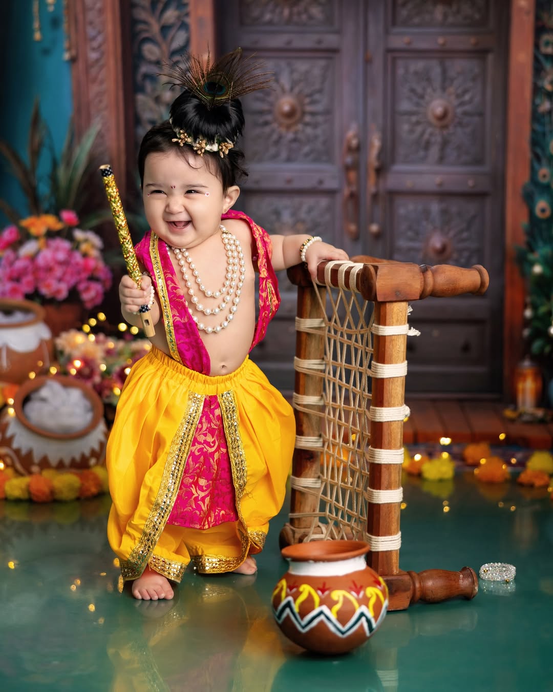Janmashtami Outfit Ideas 2025: Adorable Krishna Dress Ideas For Kids ...