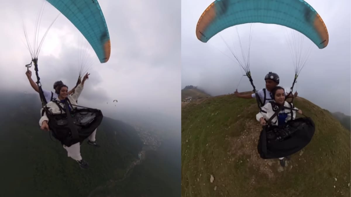 Indian Woman DJ Performs While Paragliding In Heart-Stopping Video ...