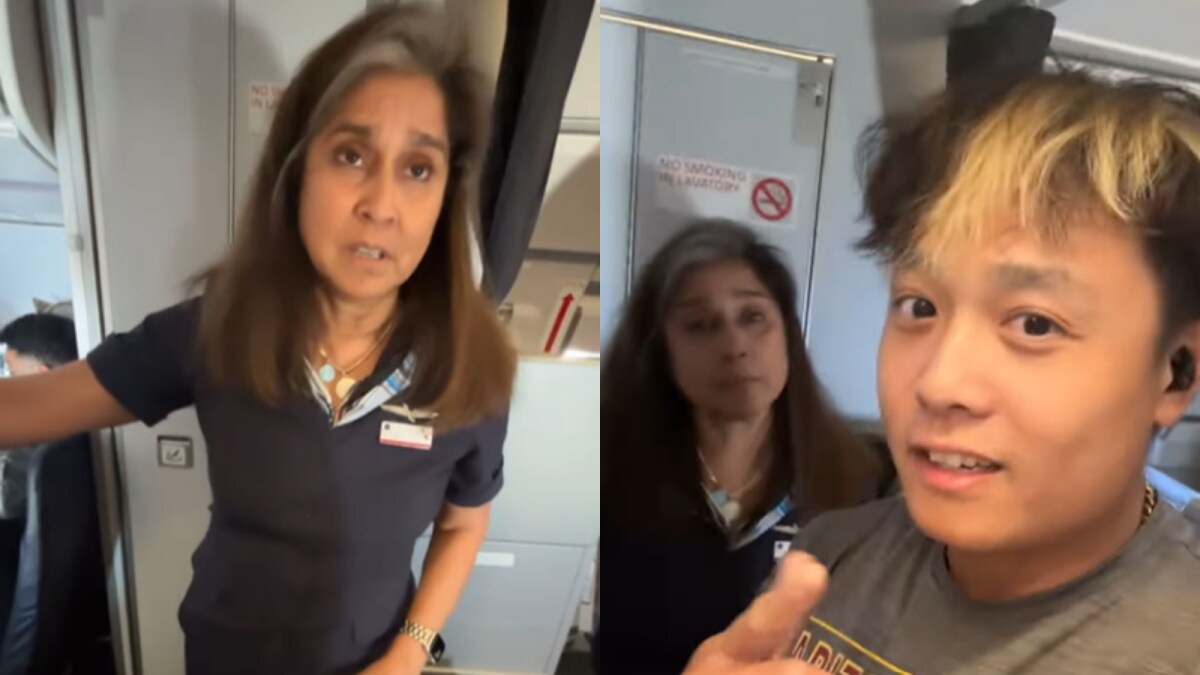 Man, Caught Vaping Mid-Air, Screams 'Assault' And Threatens To Call ...
