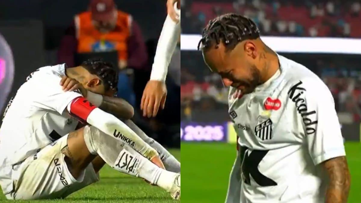 Neymar Breaks Down In Tears After Suffering Career's Worst Defeat: 'I'm ...