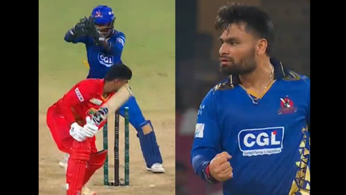 UP T20: Meerut Mavericks’ Rinku Singh Wows With First-Ball Wicket, Roars In Celebration ...