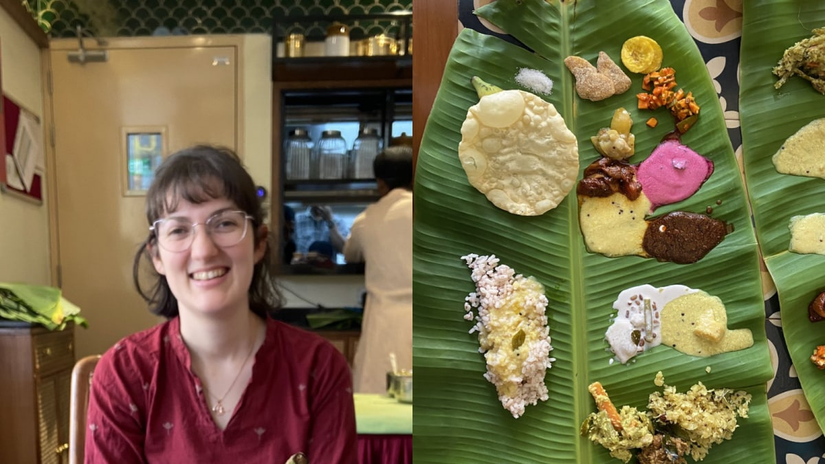 'Incredible': French Woman Enjoys Onam Sandhya In Delhi For First Time ...
