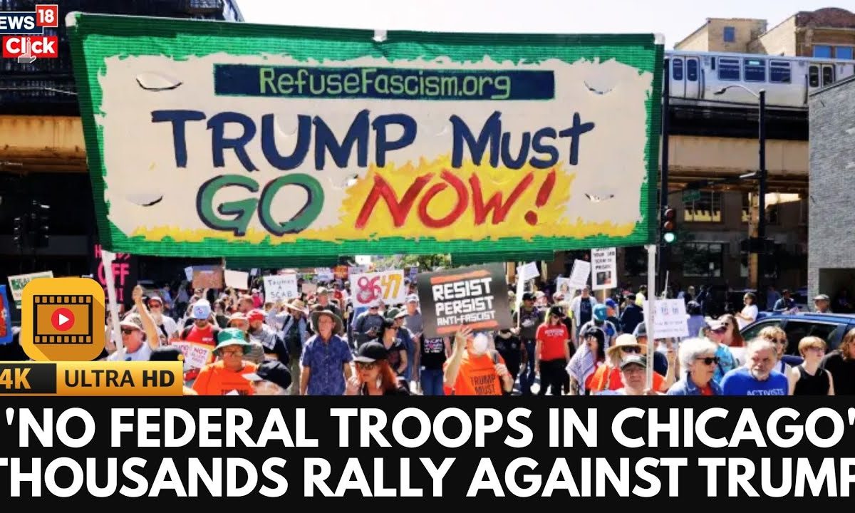 Chicago Protests Against Trump’s Immigration Crackdown | ‘No Federal ...