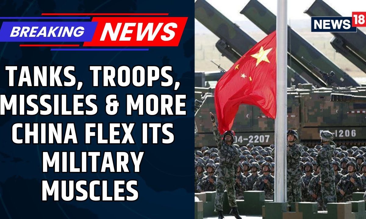 China Marks The 80th Anniversary Of WWII Victory With A Massive Military Parade | Army | News18 ...