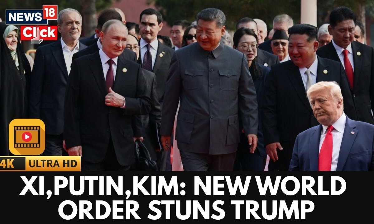 History Made At China's Military Parade 2025: Xi Jinping Hosts Putin ...