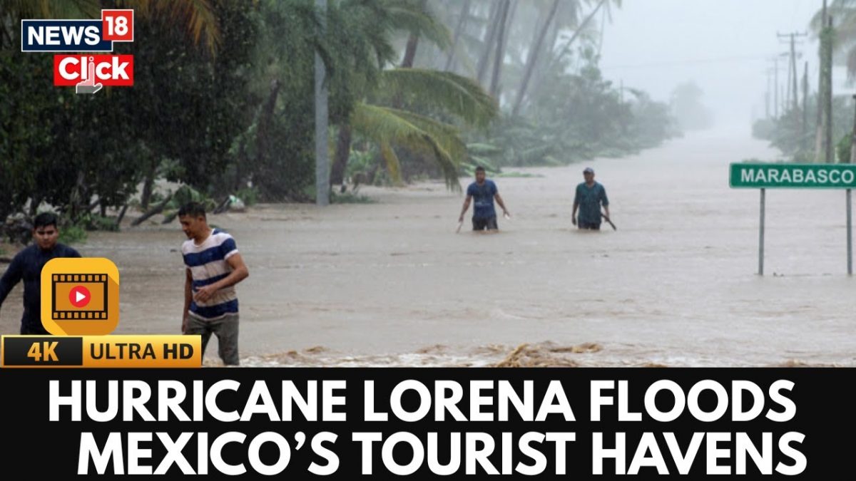 Hurricane Lorena Brings Heavy Rain and Flooding To Parts of Mexico | US ...