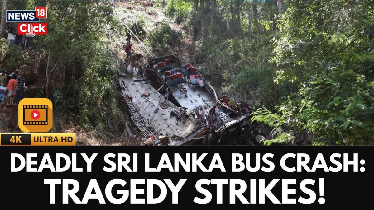 Sri Lanka Bus Crash | 15 Dead, 18 Injured After Vehicle Falls 1,000 ...
