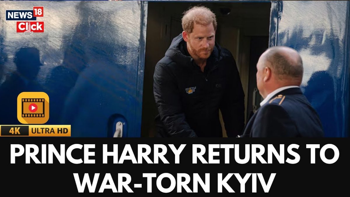 Prince Harry Arrives In Kyiv To Meet With Wounded Ukrainian War ...