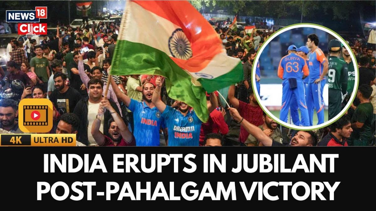 Asia Cup 2025 | India Erupts in Celebration After Asia Cup Win Against ...