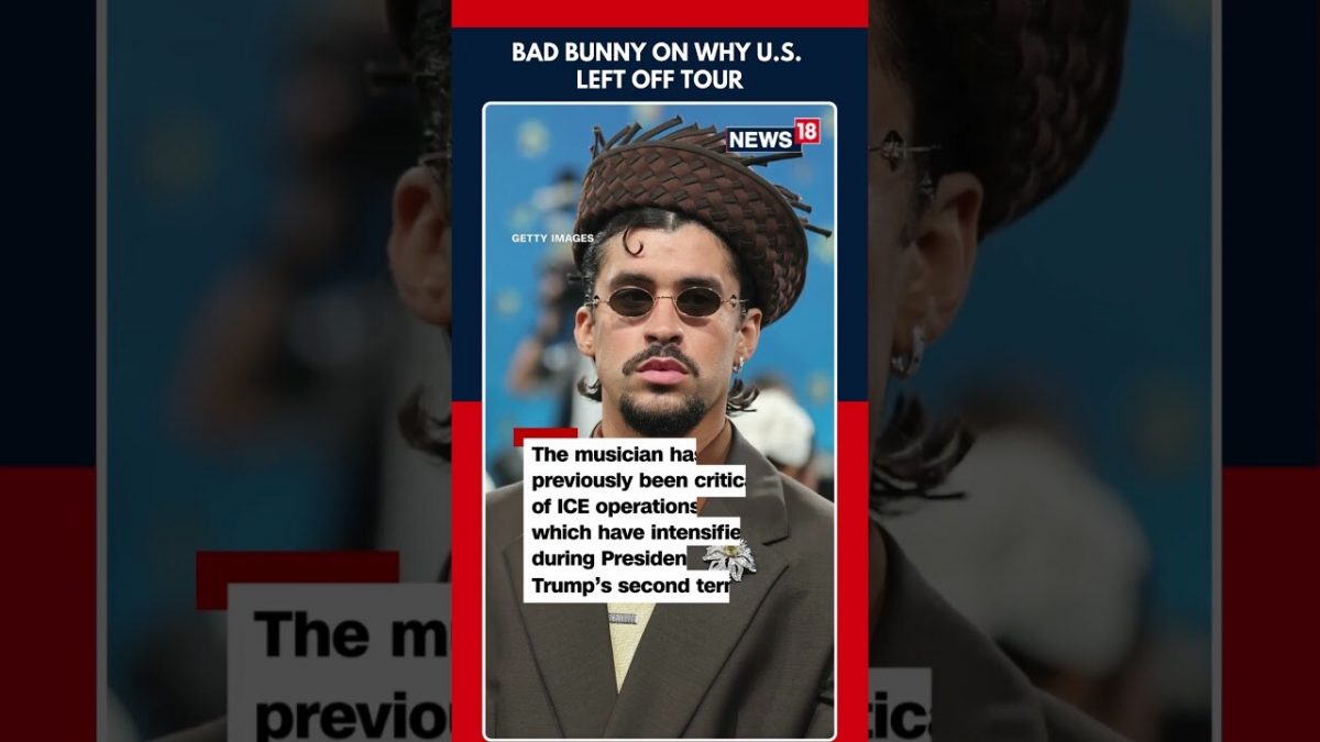 Latin Music Star Bad Bunny reveals Why U.S. Was Excluded From His Tour ...