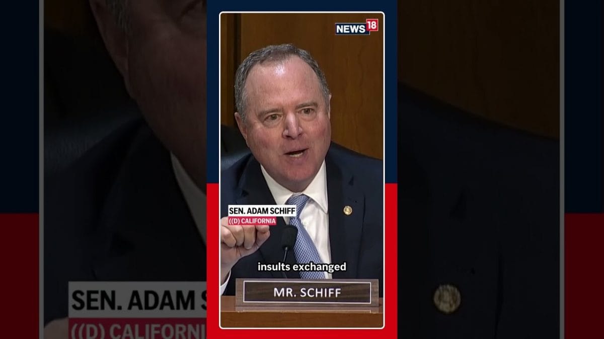 Cory Booker vs Kash Patel Shouting Match at Senate Hearing | #shorts