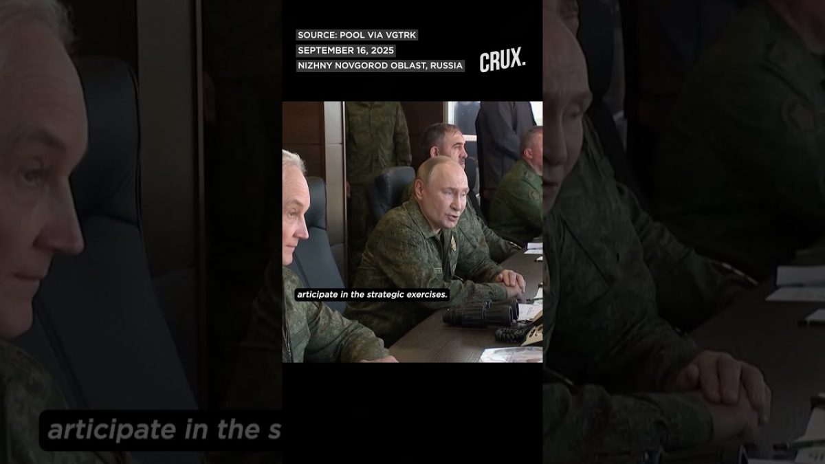 Donning Military Uniform, Putin's Surprise Visit To Russia-Belarus ...